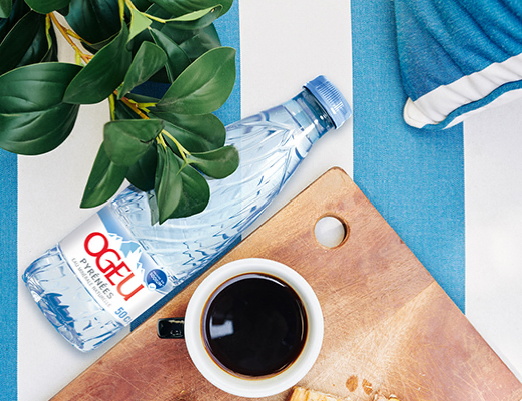 Ogeu Pyrénées, eau minérale naturelle plate | Ogeu