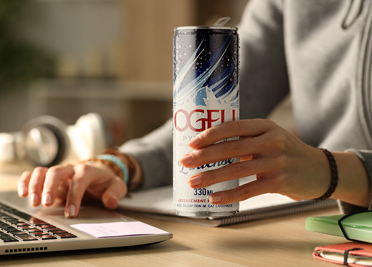 Ogeu Intense, eau minérale naturelle pétillante | Ogeu